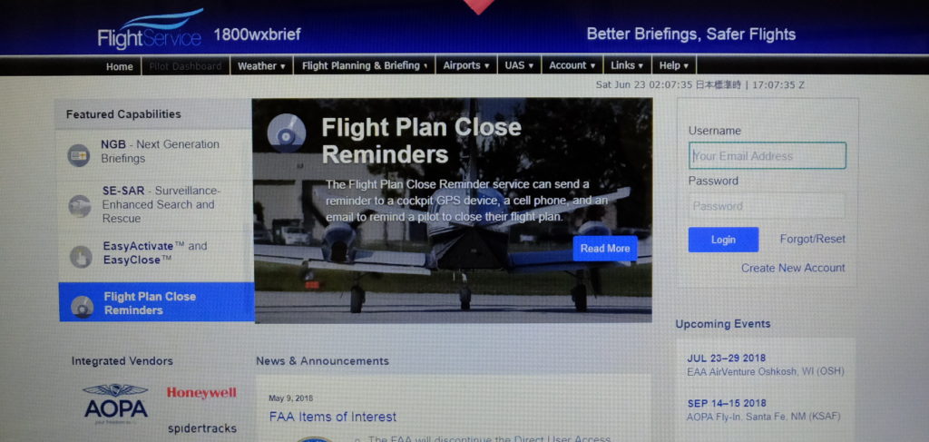 Graphical Forecast for Aviation (航空のためのグラフィカルな予測) | FAAパイロット筆記テスト突破塾
